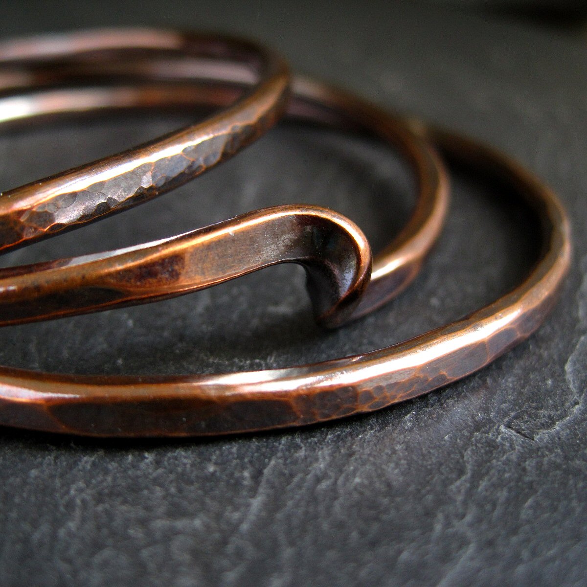 New Copper Bangles - Flowers, Beads, Twists And Linked Designs!