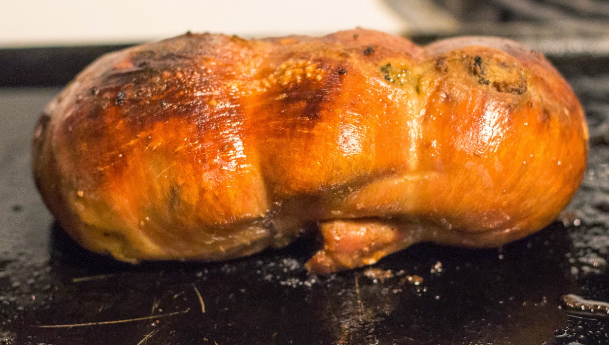 Stuffed and Roasted Pig's Stomach