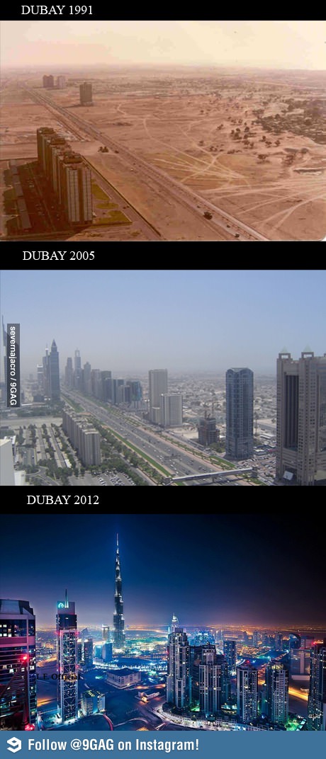Some: Dubai Transformation: 1991 to 2012