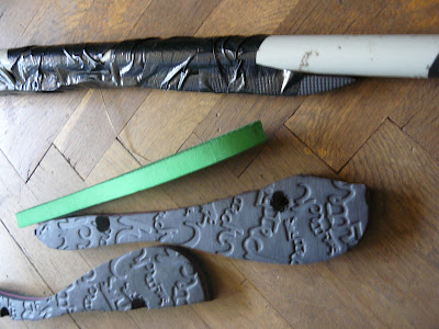 Buskador's LARP: How to make a larp boffer fighting axe