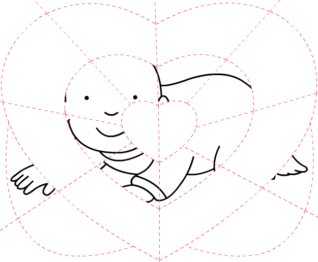 Coloring Pages Printable for kids: Baby Crawl coloring pages