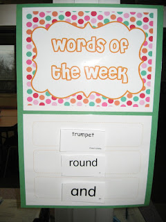 Tales of a Reading Specialist: Words of the Week