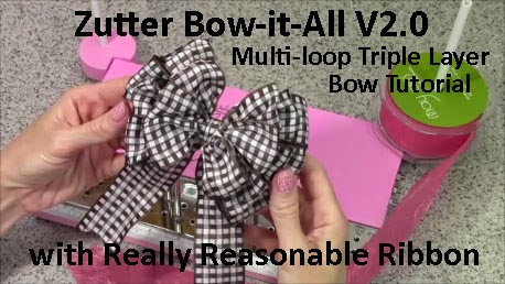 Really Reasonable Ribbon Blog: Bow-it-All V2.0 Video Tutorial * Multi-Loop Triple Layer Bows ...