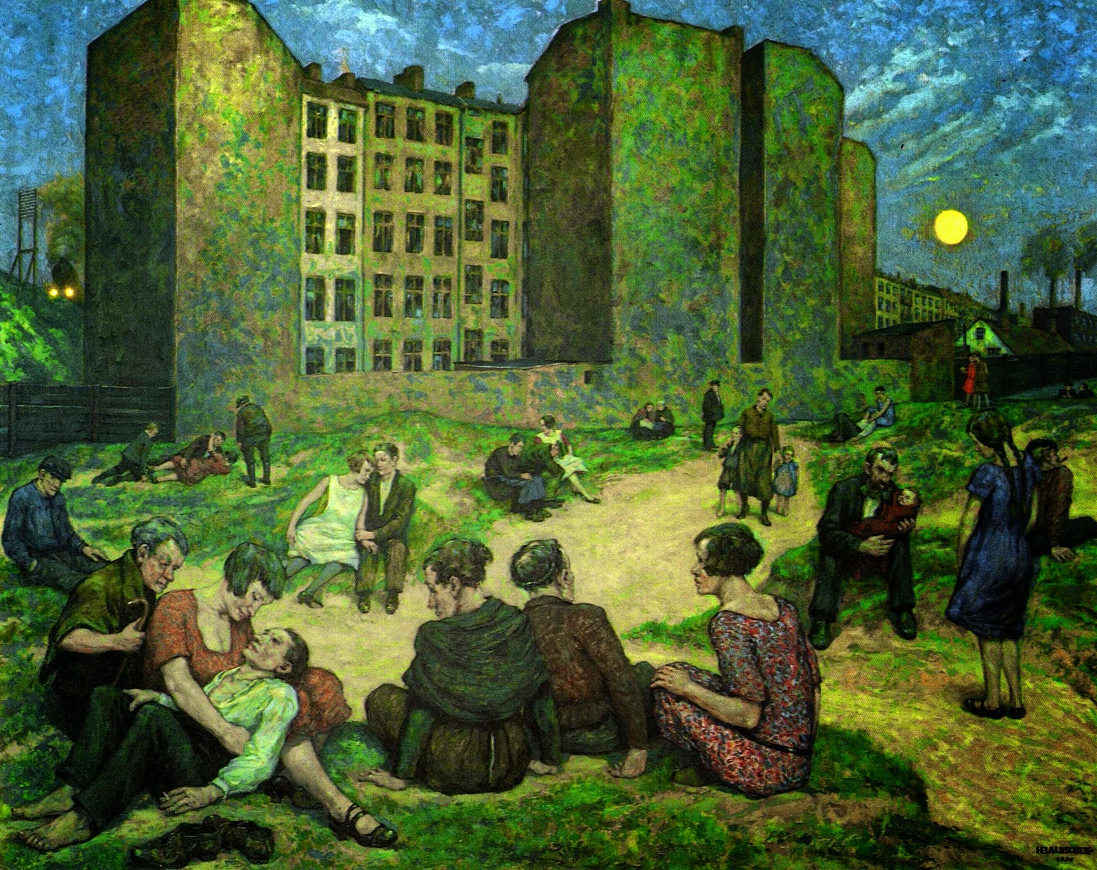 Por Amor al Arte: Ilustrador alemán Hans Baluschek.