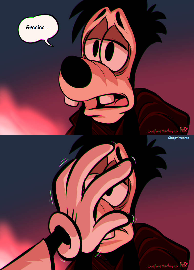 Cineptimo Arte: Goofy y Max Versión Starwars VII El despertar de la fuerza