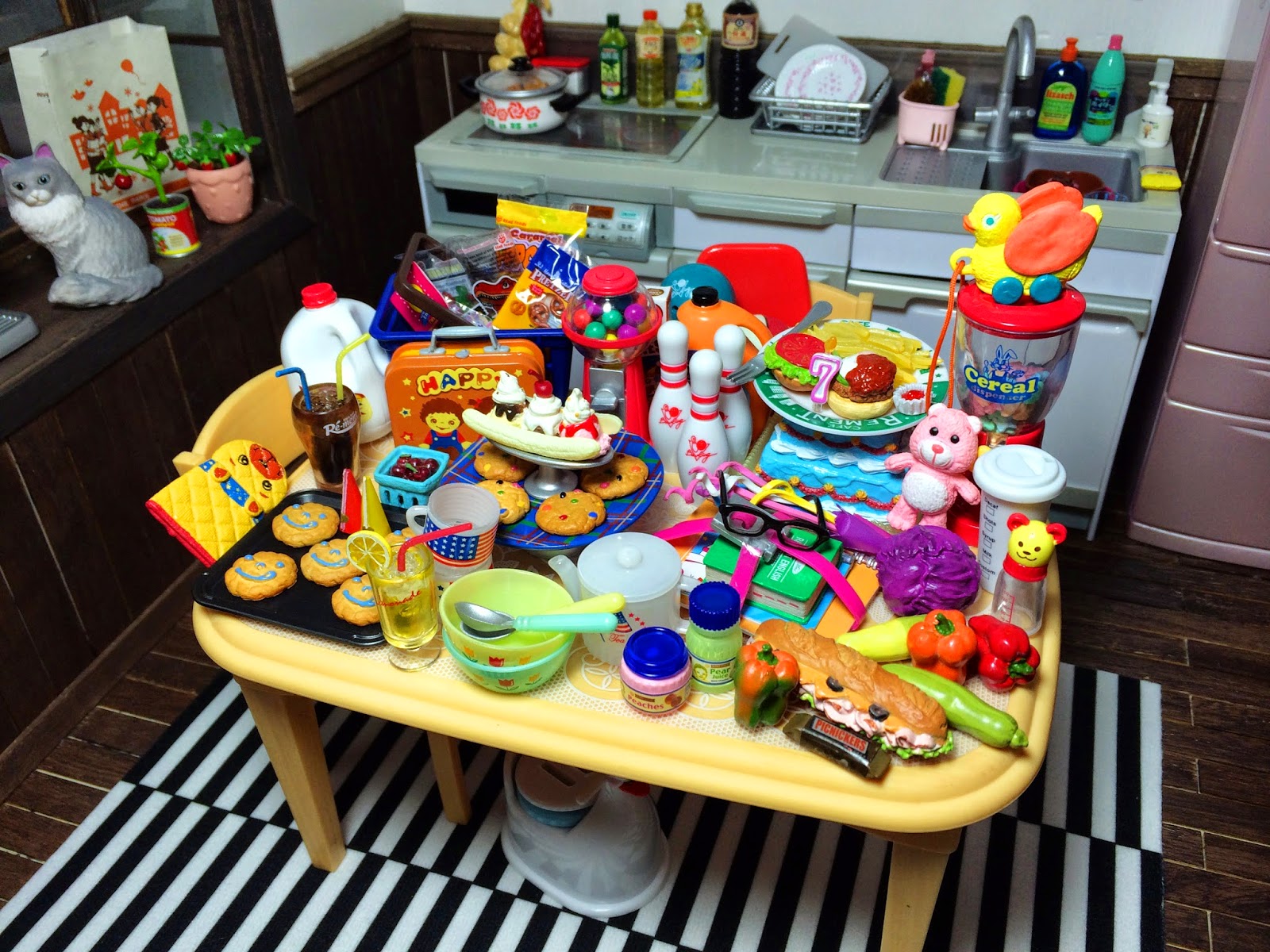 Moonrabbit_ly's Miniature World: Re-ment American Kitchen