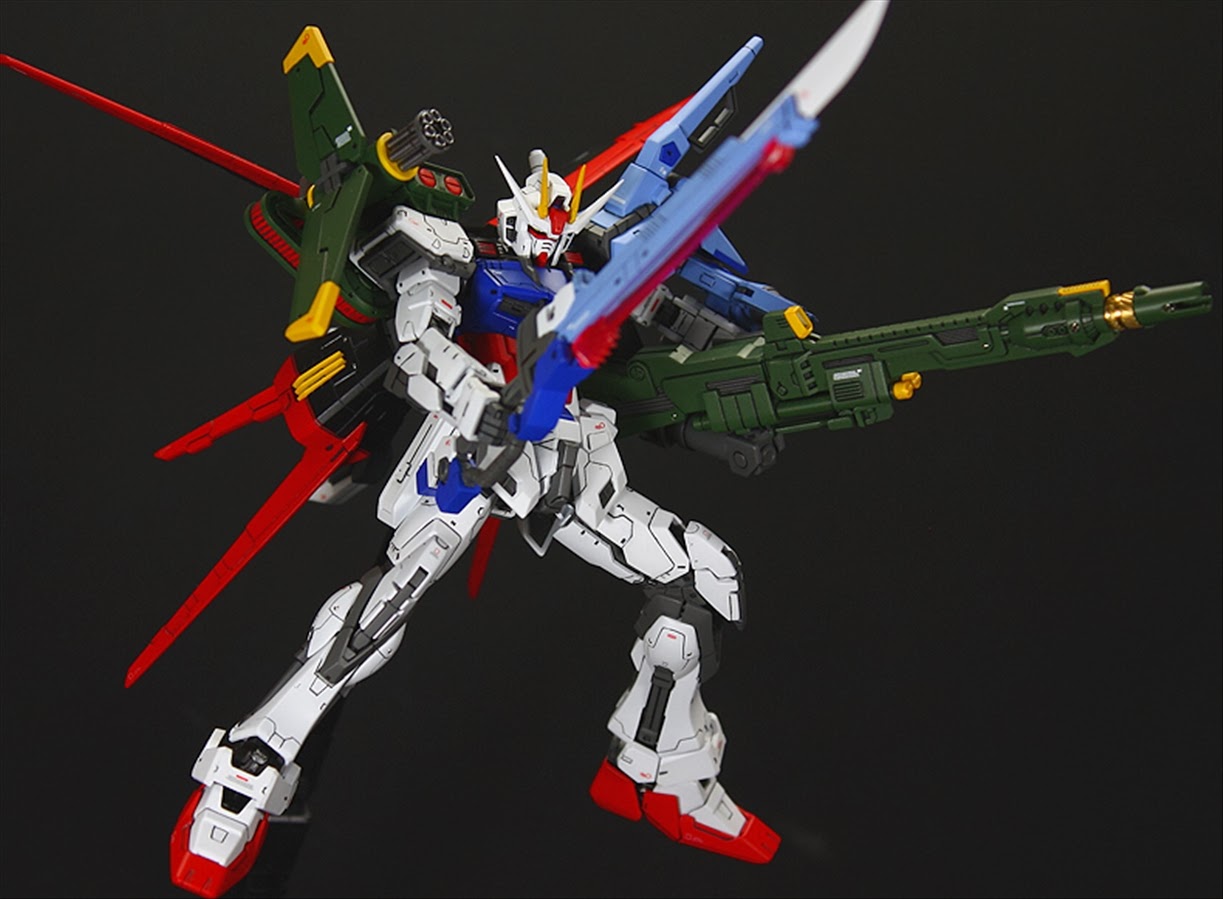 Custom Build: RG 1/144 Perfect Strike Gundam