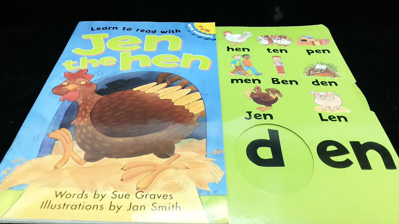 Kid Books Blog: 270.Learn to read with Jen the hen