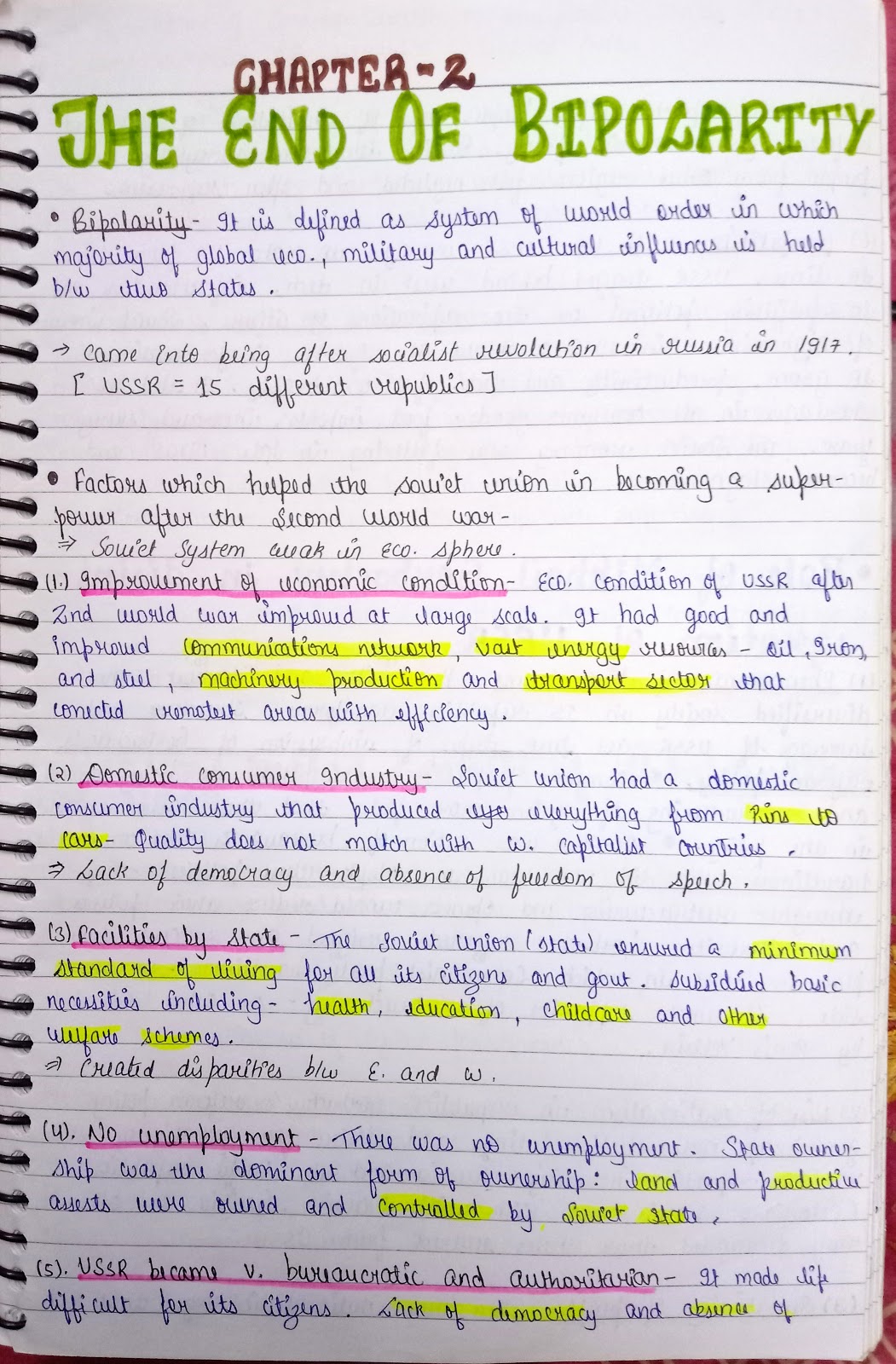 The End Of Bipolarity - Chapter 2 - Political Science - class 12th ...