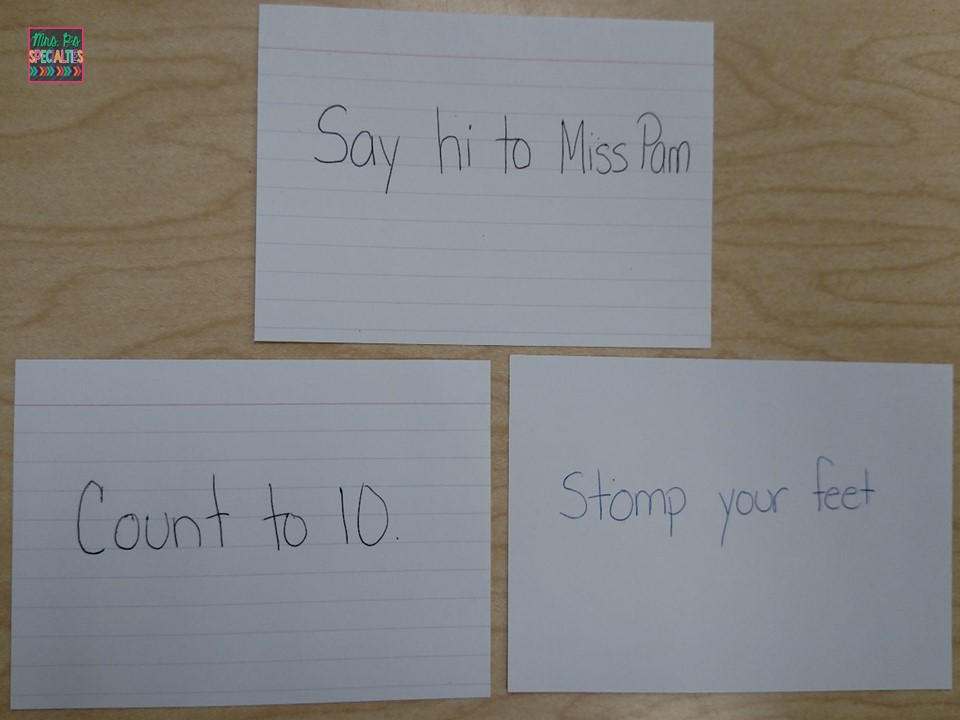 Beginning Comprehension Ideas For Special Ed. · Mrs. P's Specialties