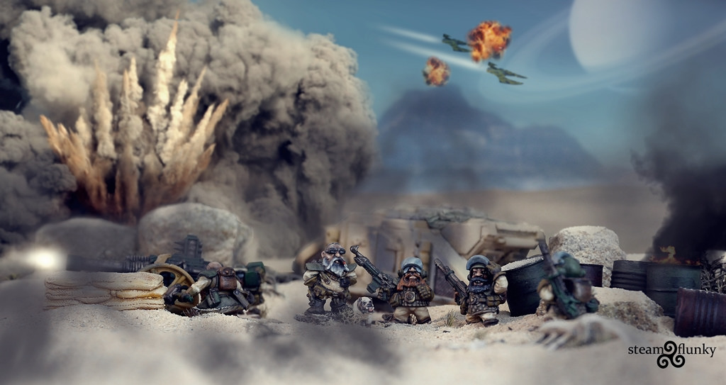 Project Anvil: Oldhammer: Inspiration: Steam Flunky's War in the Desert