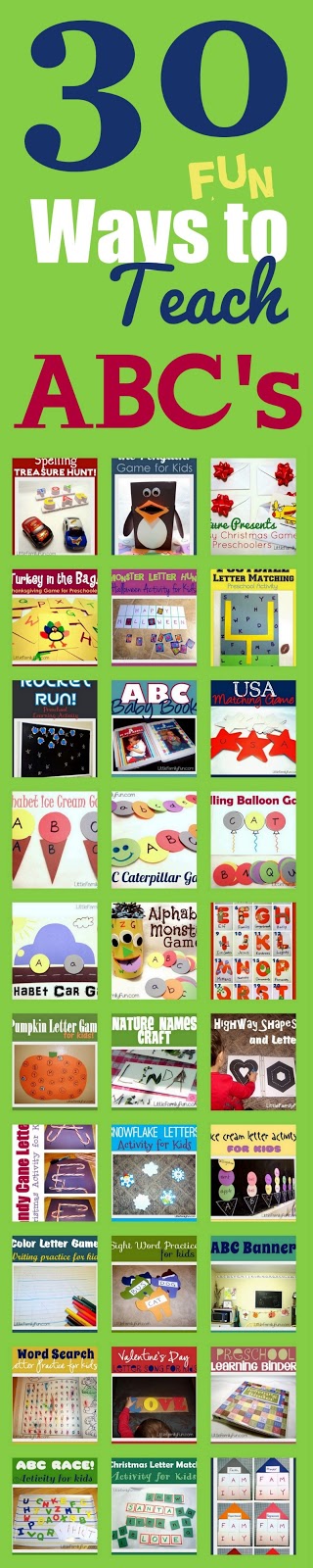 Little Family Fun: 30 ABC Activities for Kids