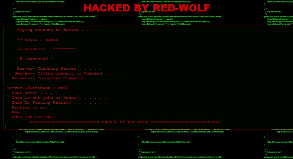 : Red Wolf (Hack ındex)