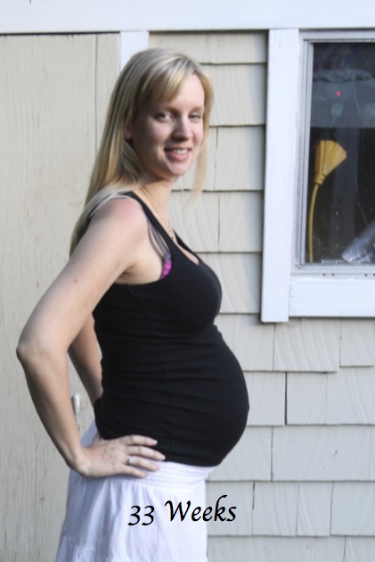 Just Smile and Blog: Bumpdate - 33 Weeks
