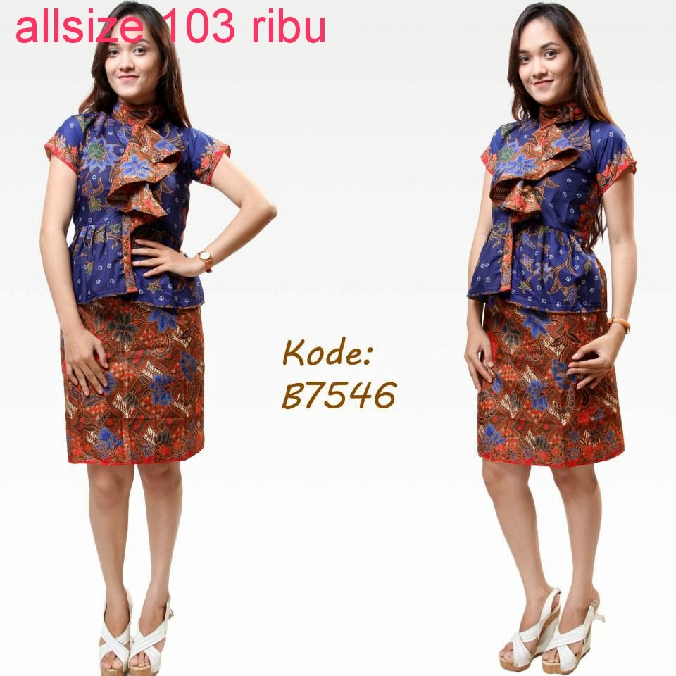Model Baju Batik Guru | Model Baju Batik