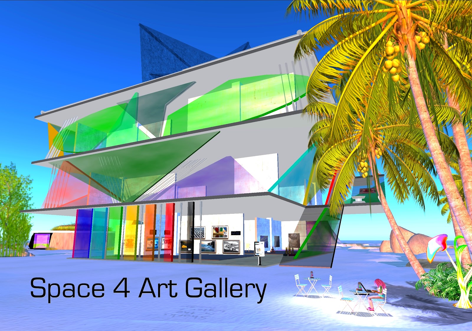 New Art Sim in Second Life