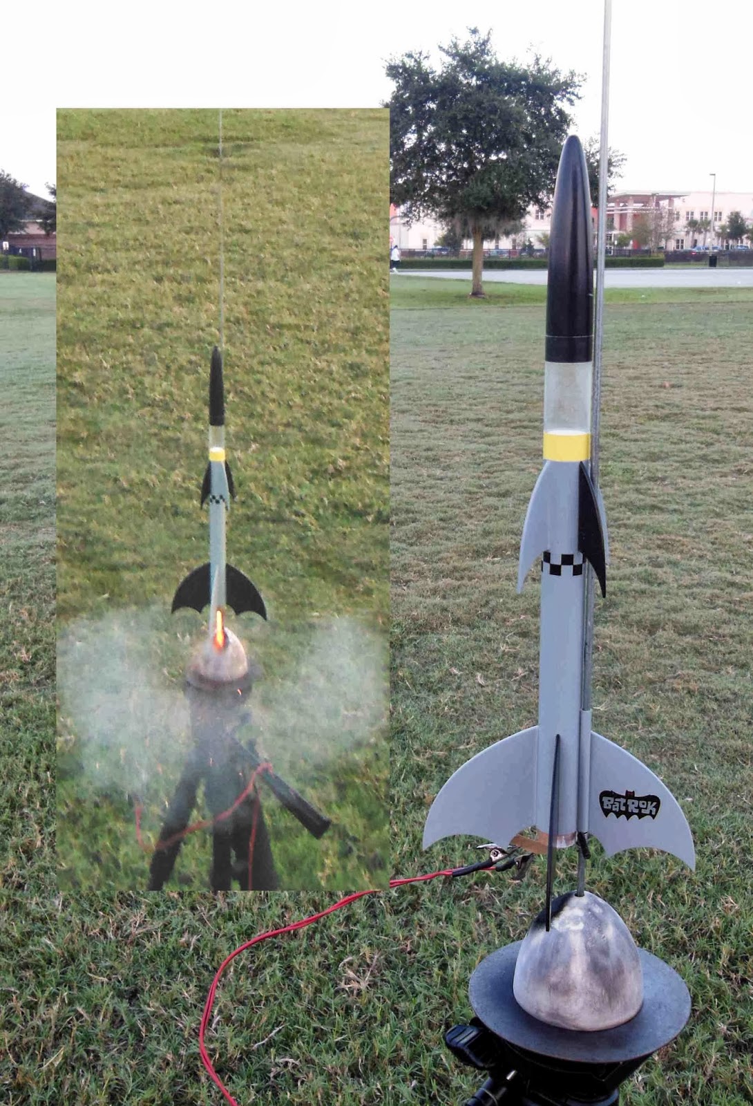 Model Rocket Building: Launch! Schoolyard October 21, 2013