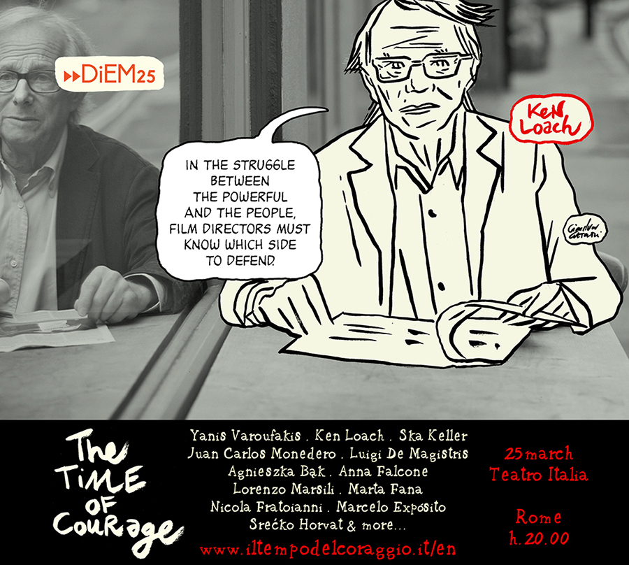 Ken Loach | The time of courage - Rome - ChannelDraw