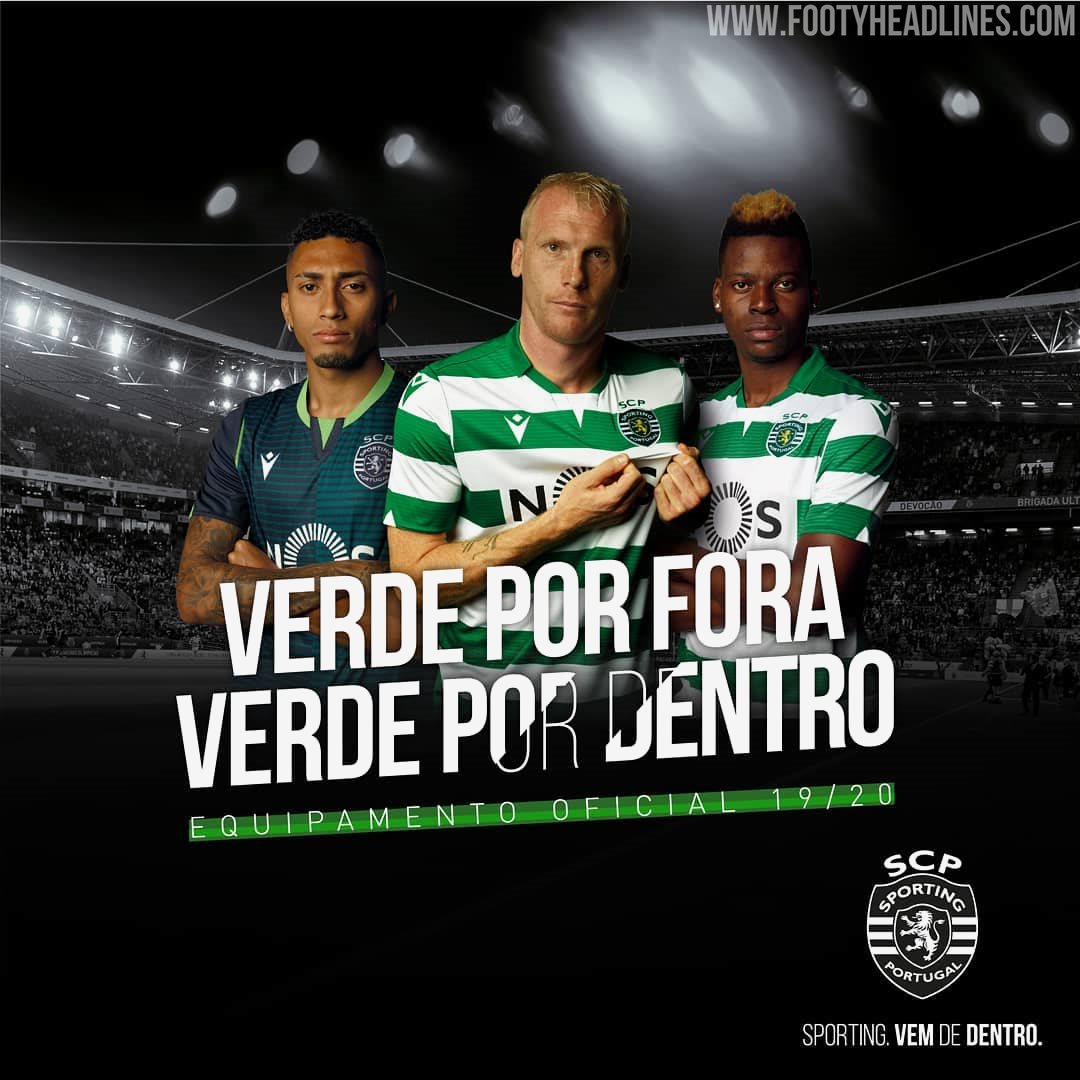 Sporting 19-20 Home, Away & Fourth Kits Released - Footy Headlines