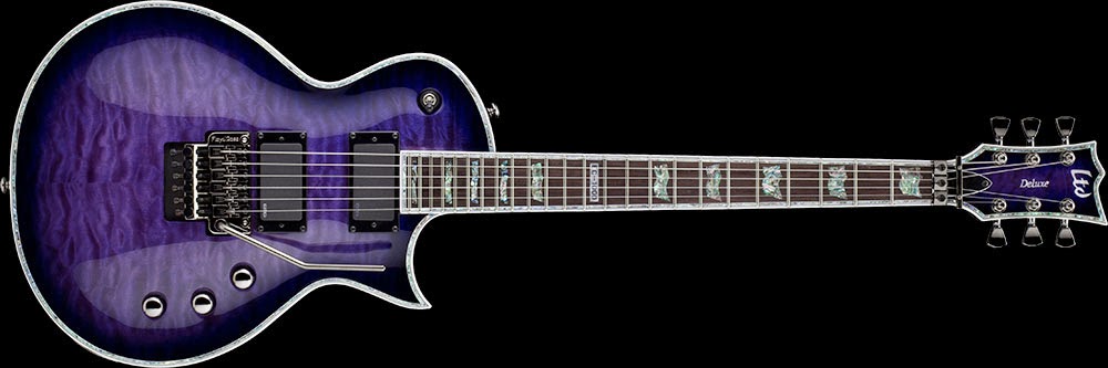 Live Tone Guitar-LTG: ESP LTD Guitars-ESP LTDEC-1000 Floyd(Blue)