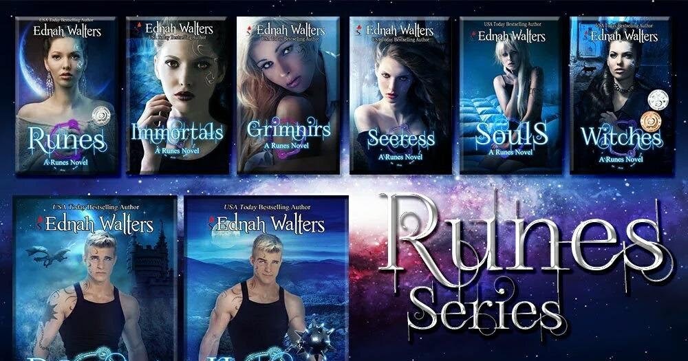 Chelsea Hudgens' Blog: Reviews of Ednah Walters Rune Series...