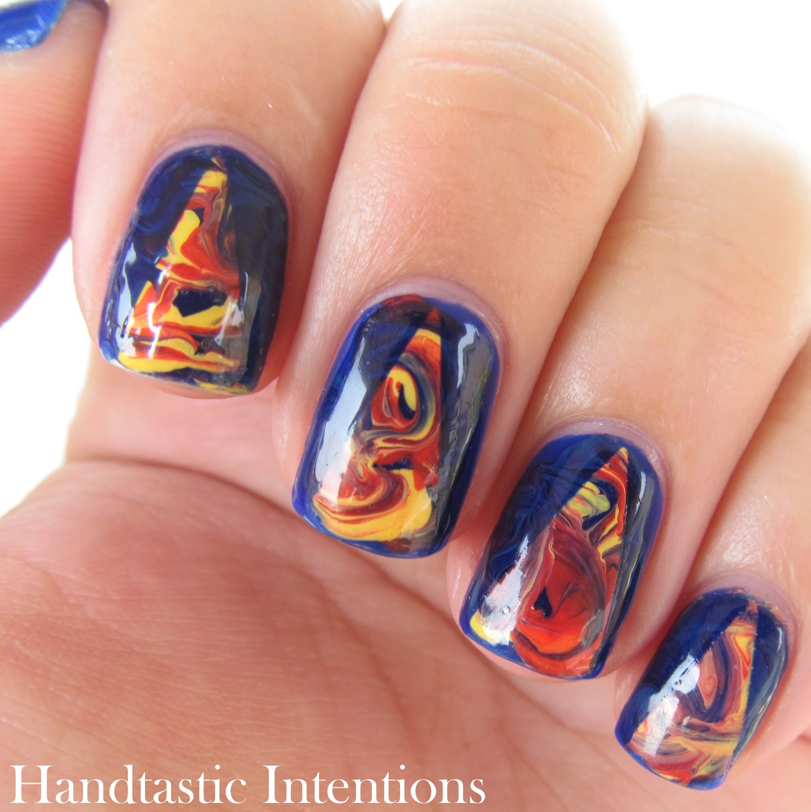 Handtastic Intentions: Nail Art: Primary Colors Unite!