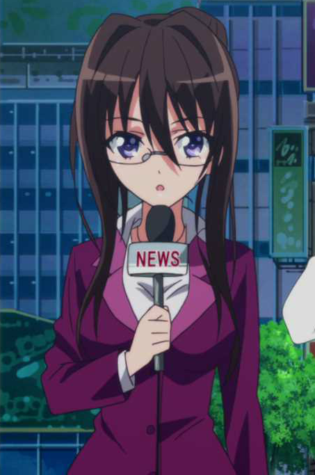 Anime Female News Reporter