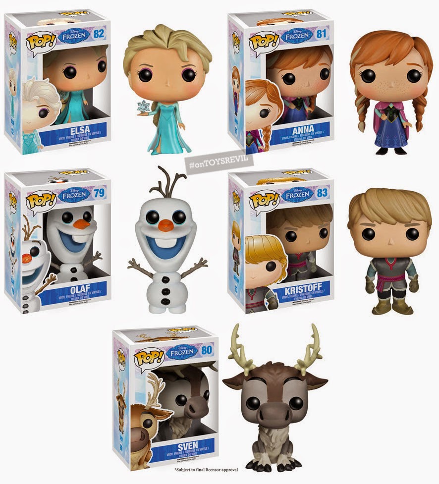 FROZEN Pop! Vinyls from Funko