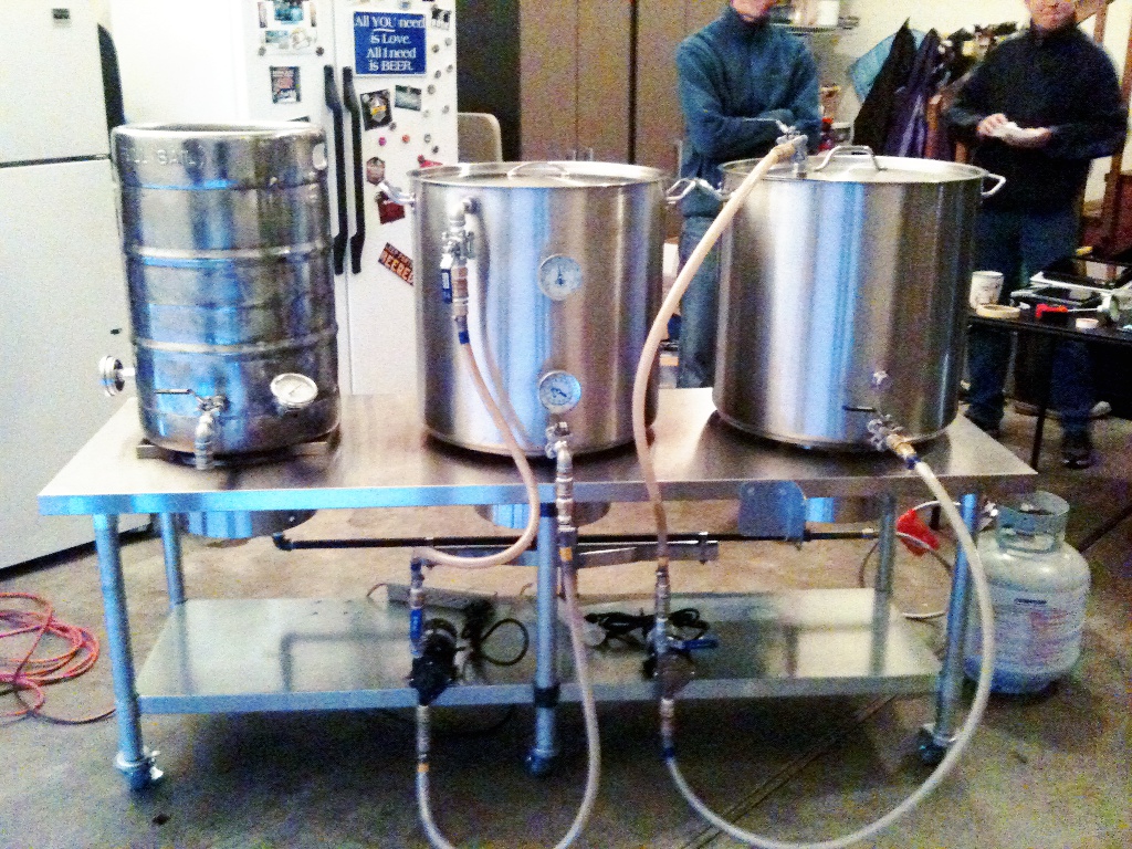 The Garage Alchemist: Our Brew Station