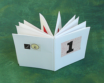 A Folded Multi-Page Book