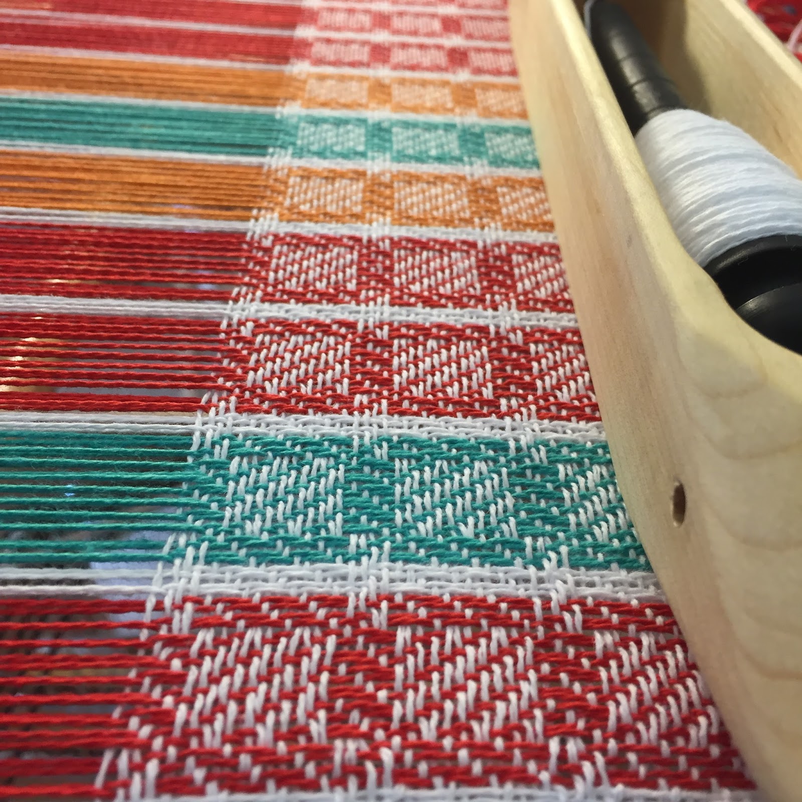 Weaving Turned Twill Towels
