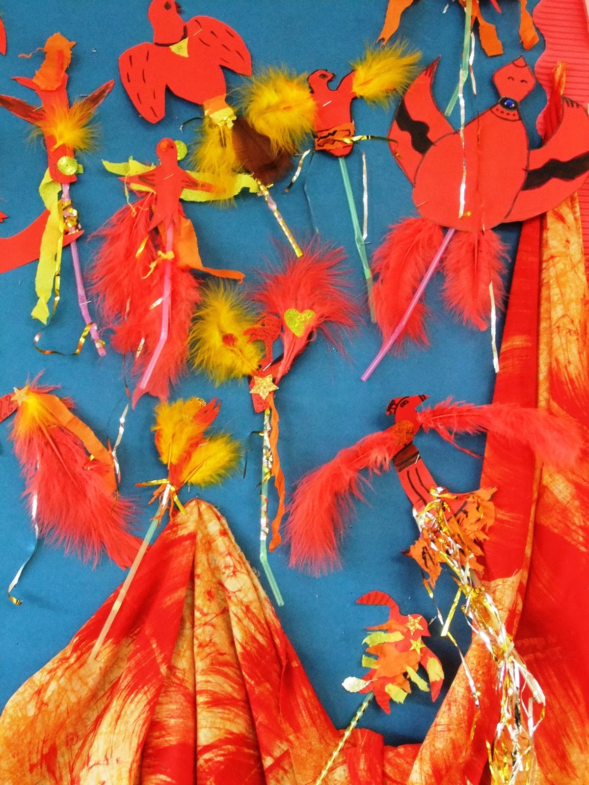 St. Clare's Class Blog: Firebird Puppets