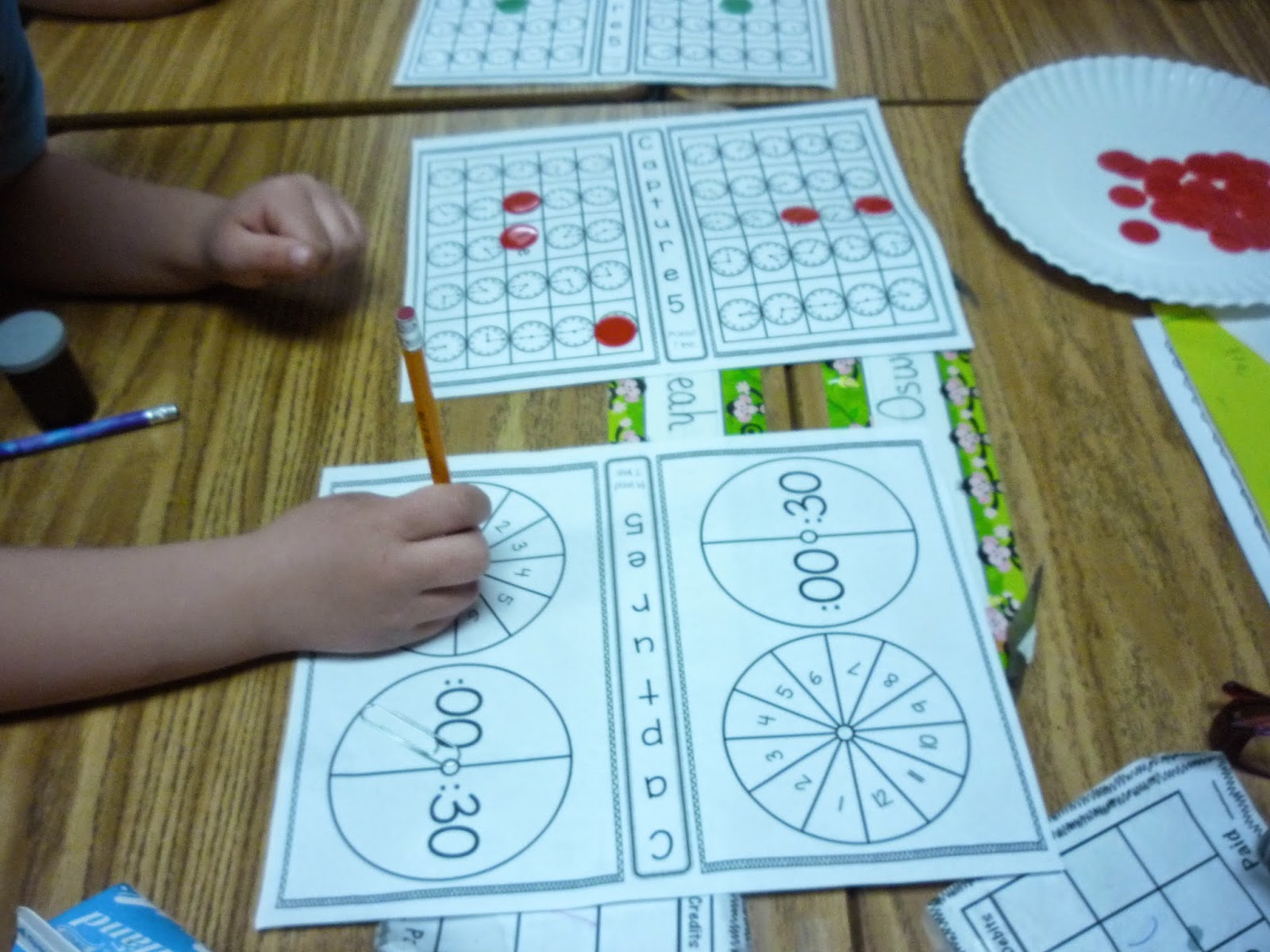 The Very Busy First Graders: Print and Play Math Games and a Freebie
