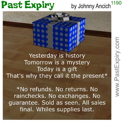 [CARTOON] Yesterday Today Tomorrow - Past Expiry