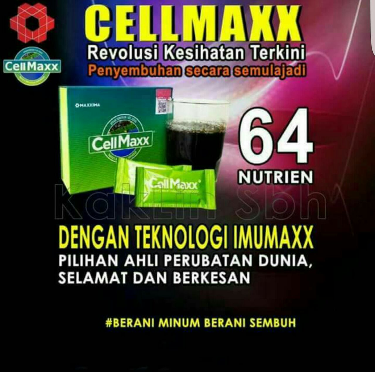 Maxxima Nutrition: Cellmaxx revolusi kesihatan terkini penyembuhan ...