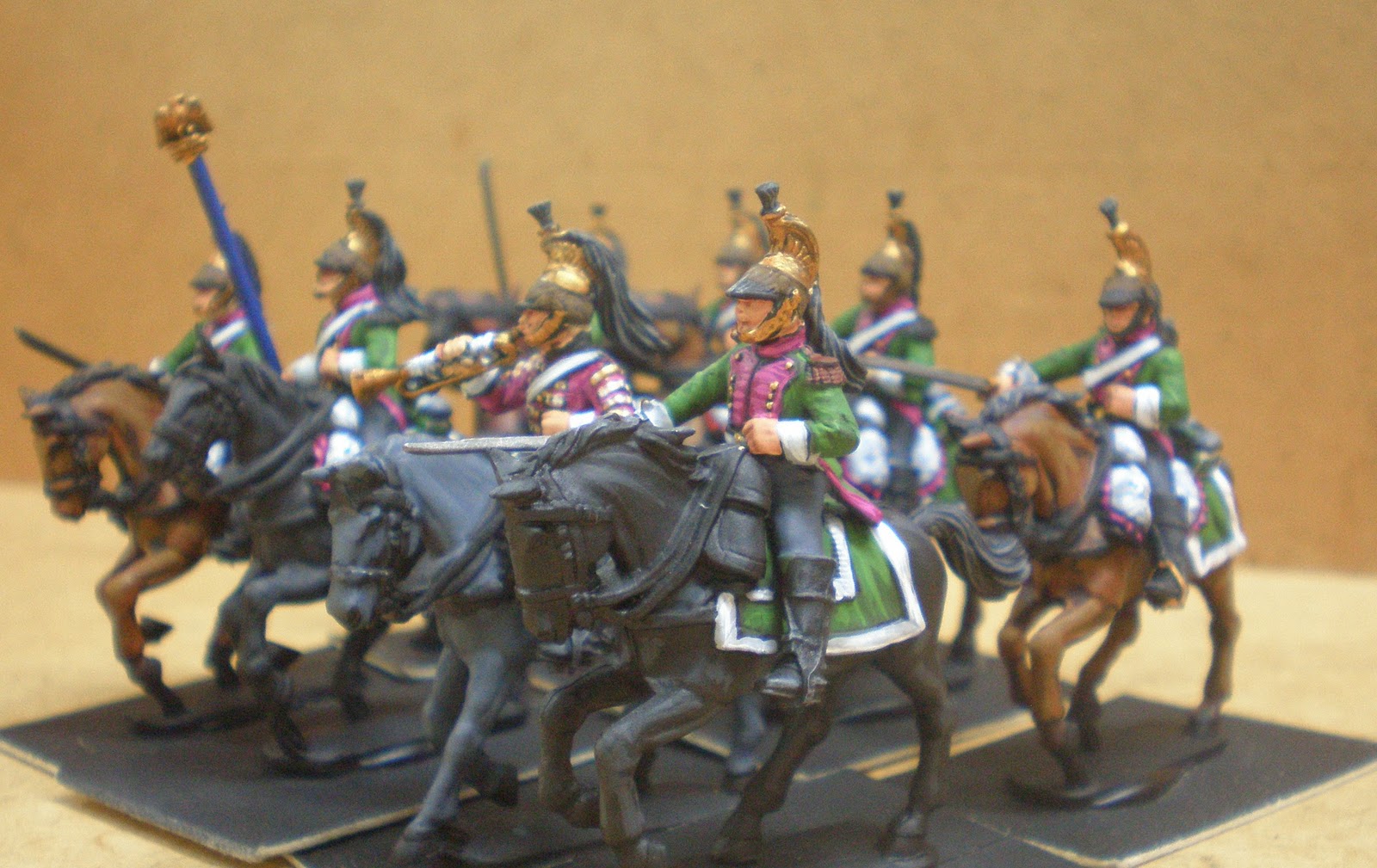 15mm paint shack: 28mm Perry French Dragoons