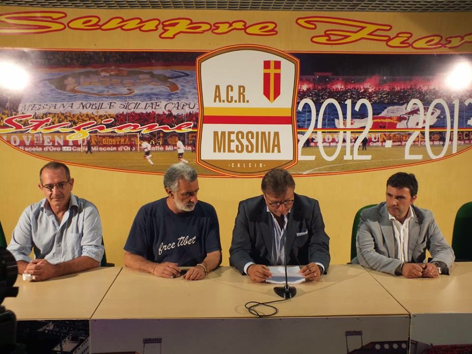 ACR MESSINA-LUPA ROMA.: CONCLUSA CONFERENZA STAMPA LO MONACO-ACCORINTI