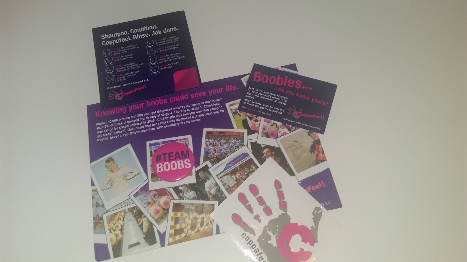 Chatterbox Max : Coppafeel! Check Your Boobs Campaign