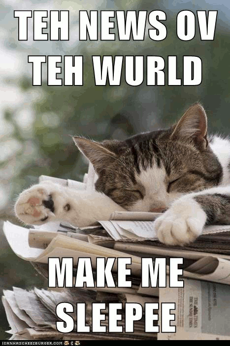 Grammar Catz: Grammar Cat #103: News Cat