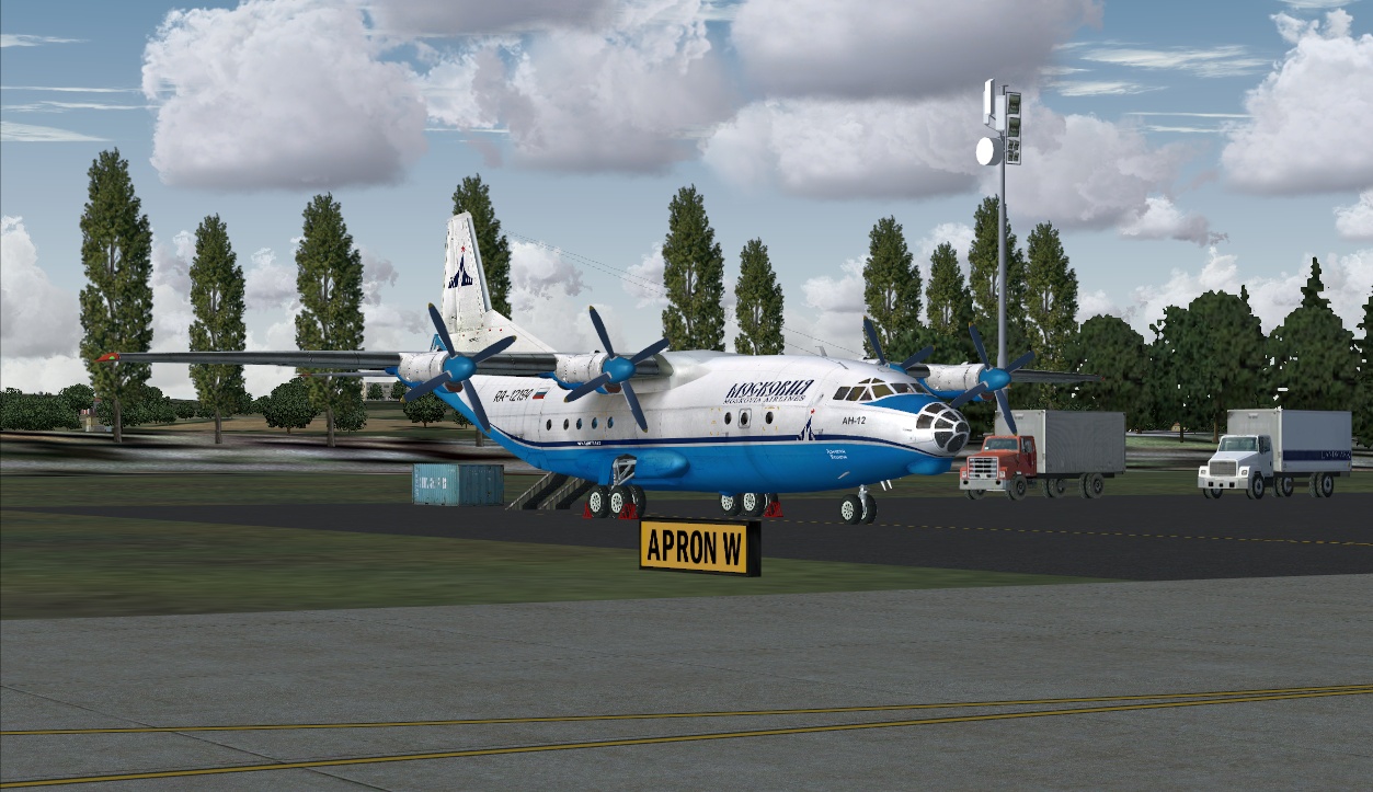 Sharp Wings: Antonov An-12BK - nový freeware pro FS2004