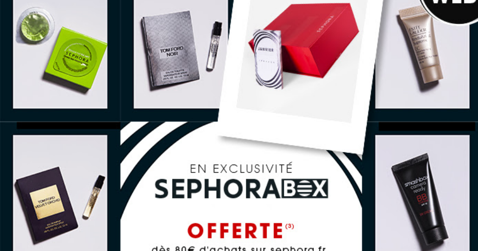 Sephora Box + Code Promo