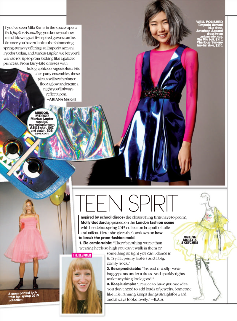 NEW GIRL MONDAY: May Hong in Teen Vogue, April 2015 | Actress Models