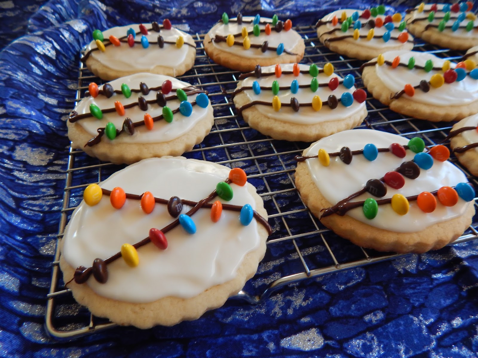 The Nerdy Chef: Christmas Light Cookies