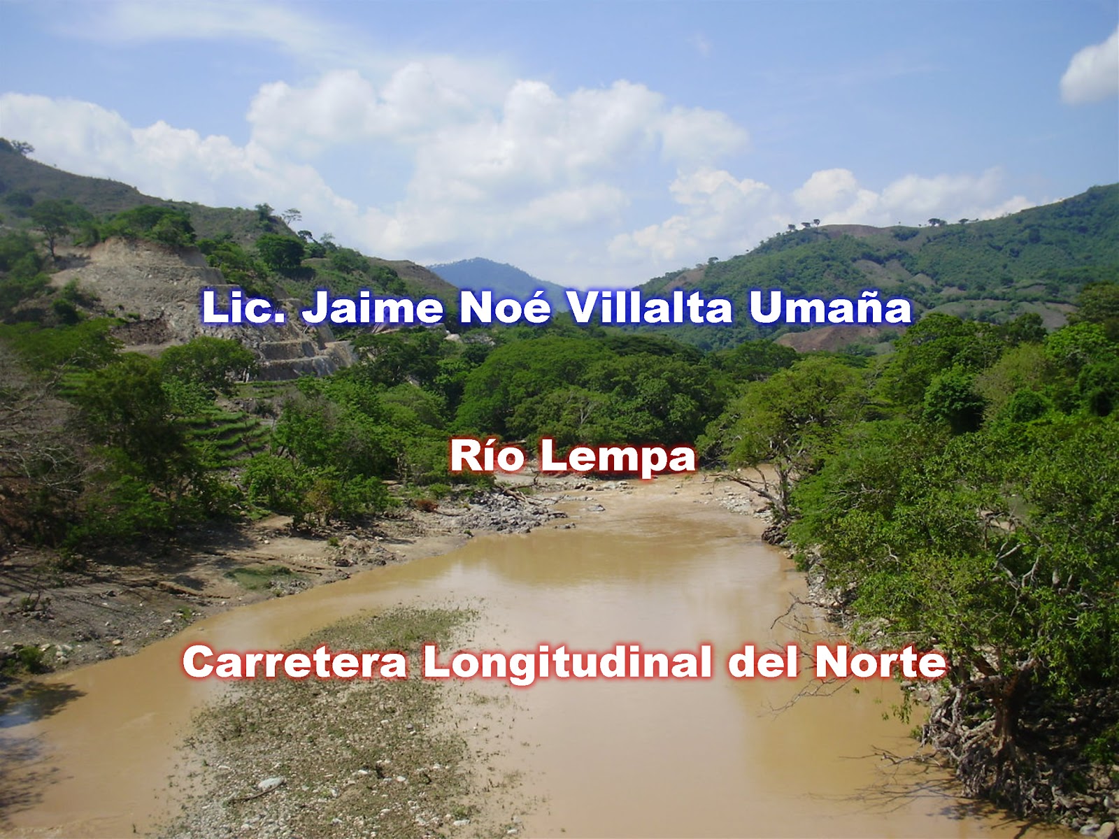 SV: Río Lempa. Tramo Chalatenango y Santa Ana