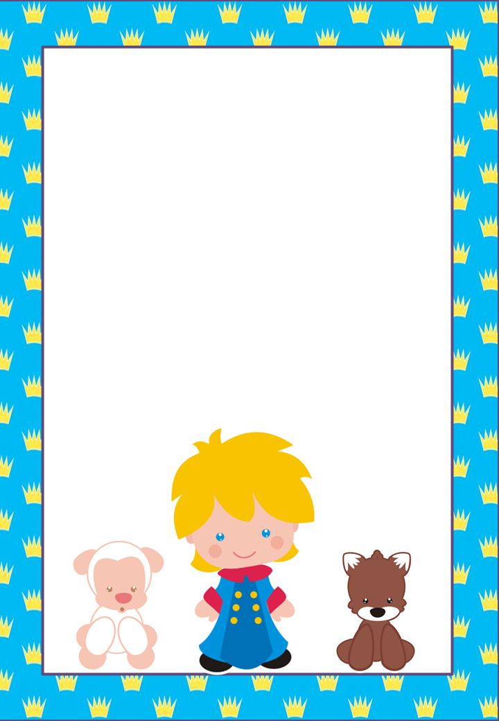 Marcos, Invitaciones, Tarjetas o Etiquetas de El Principito para ...