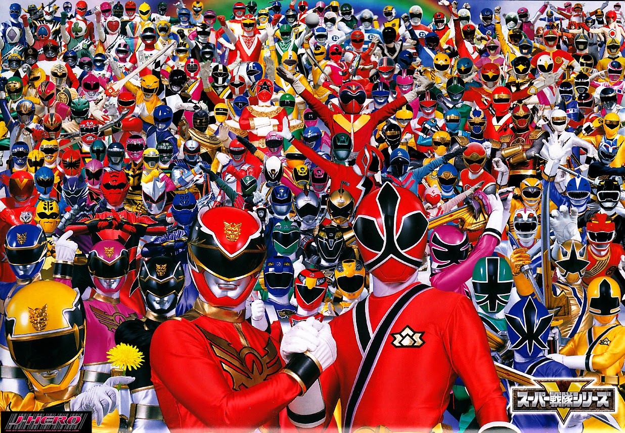 O MAIS COMPLETO NO MUNDO DO TOKUSATSU: SUPER SENTAI