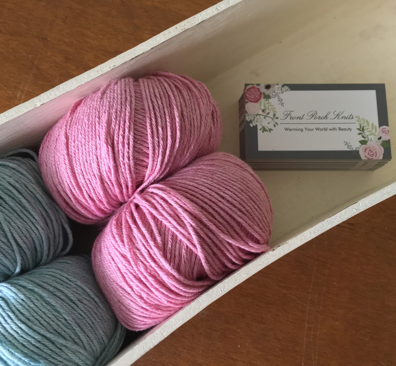 Rose Petal Tea: Yarn & Roses