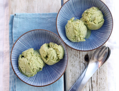 [kjøkkentjeneste]: Iskrem med grønn te-smak