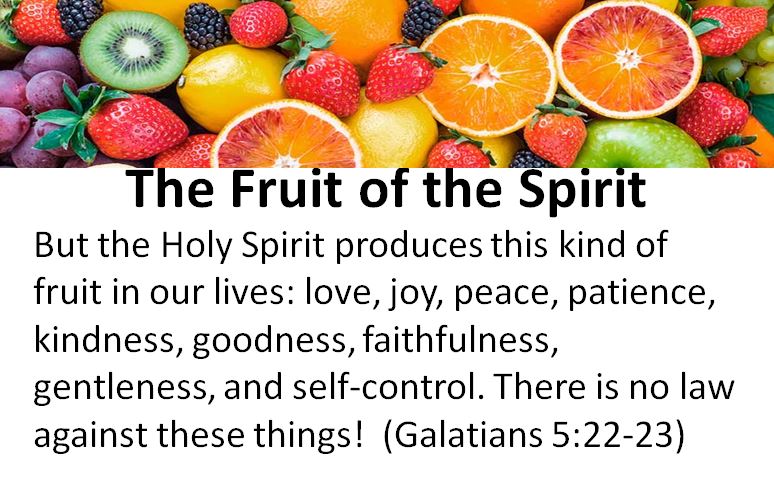 Pastor Chris' Blog: The Fruit of the Spirit - Kindness