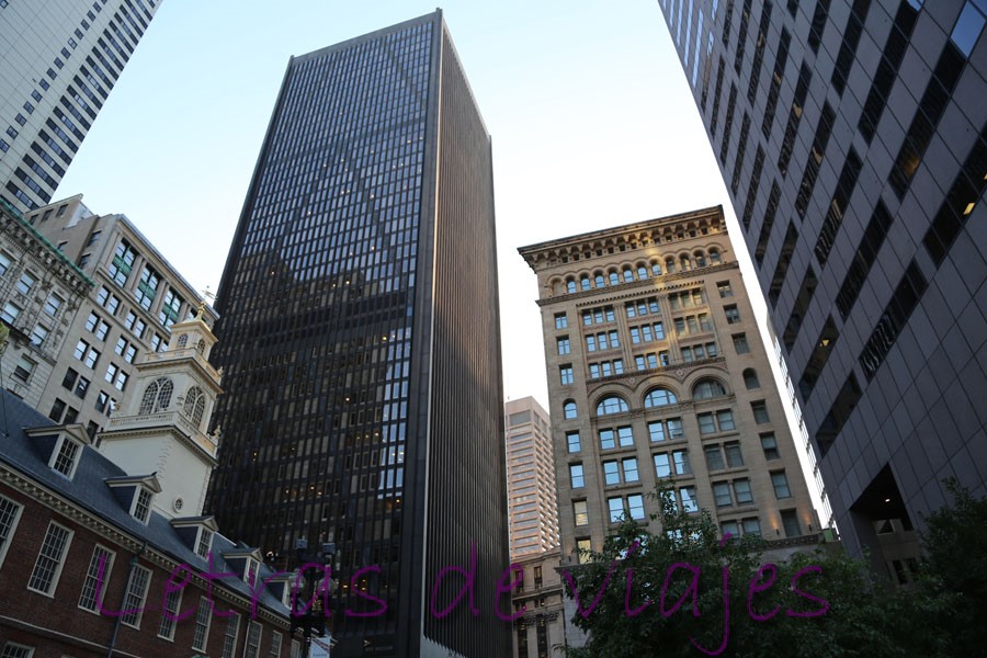 Letras de viajes: Boston - BNY Mellon Center - Ames Building - 28 State ...
